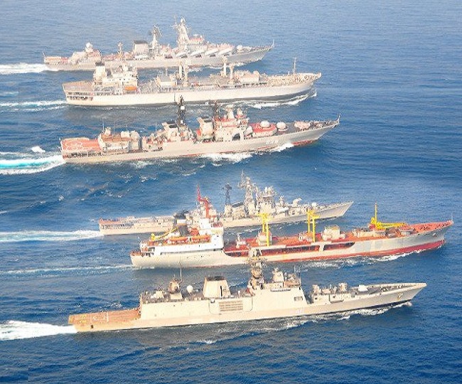 Amid tensions with China, India-Russia joint INDRA NAVY exercise in Bay ...