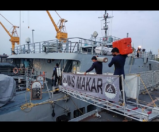 Cyclone Taukate: INS Makar concludes search ops for sunken Barge P305 ...