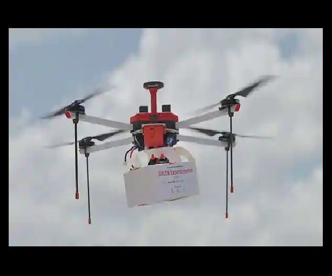 In a first in South Asia, 'Made in India' drone delivers COVID-19 ...