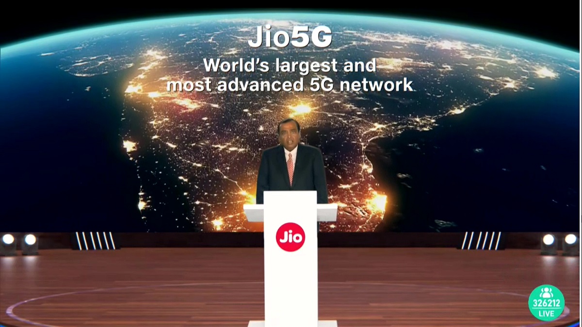 Reliance AGM 2022: Jio To Roll Out World's Largest, Most Advanced 5G ...