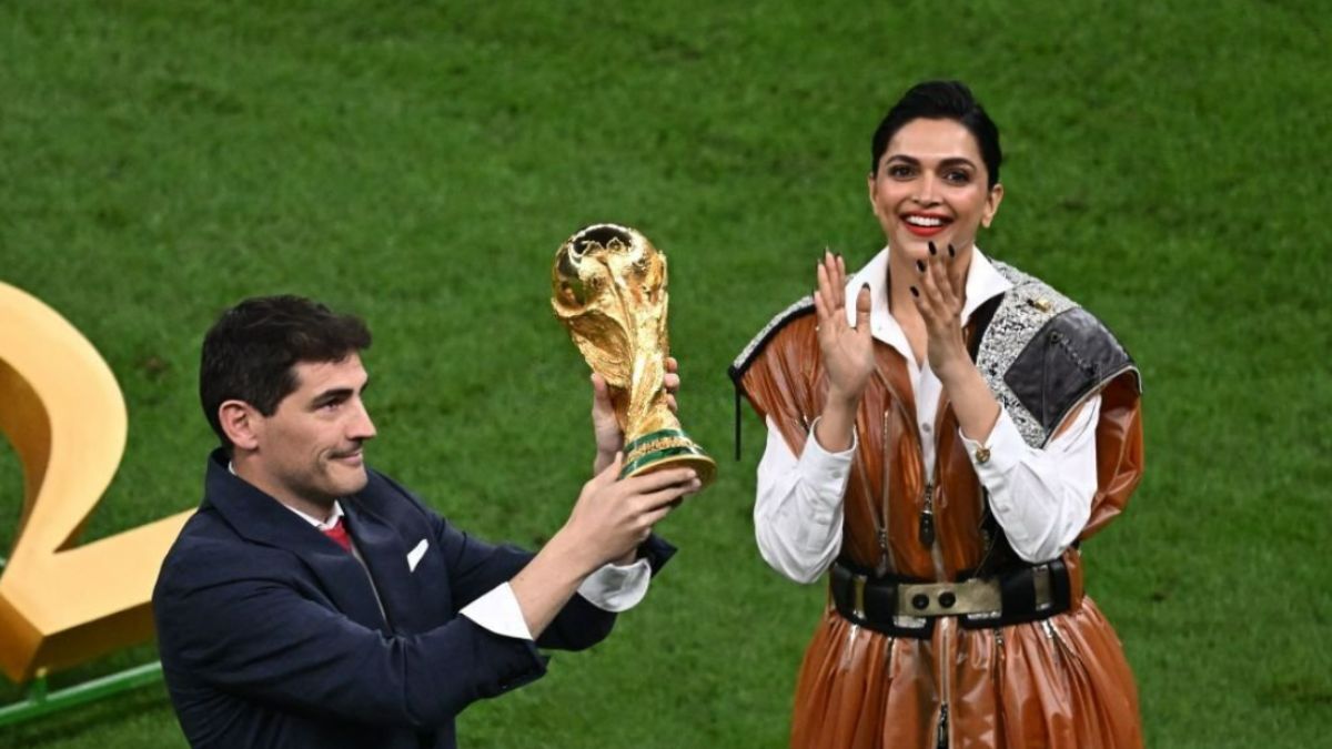 FIFA World Cup 2022: Deepika Padukone Unveils The Prestigious Trophy ...