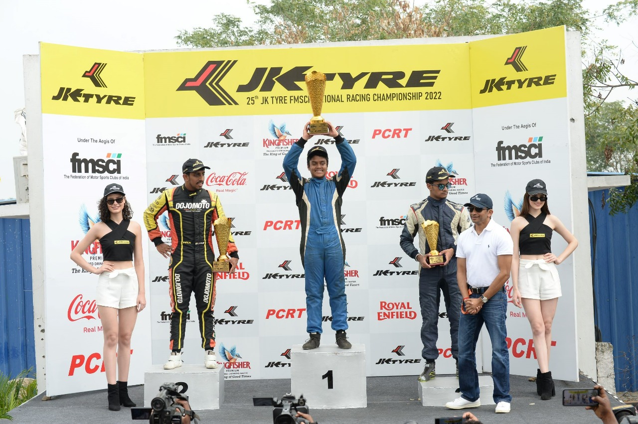 Ashwin Datta Clinches LGB Formula 4 Category In 25th JK Tyre FMSCI ...