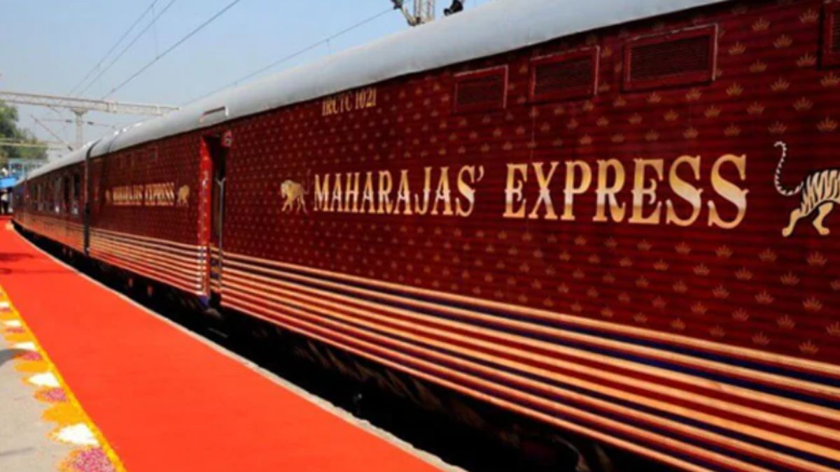 Viral Video: Man Gives Inside View Of Maharajas' Express, Ticket Of ...