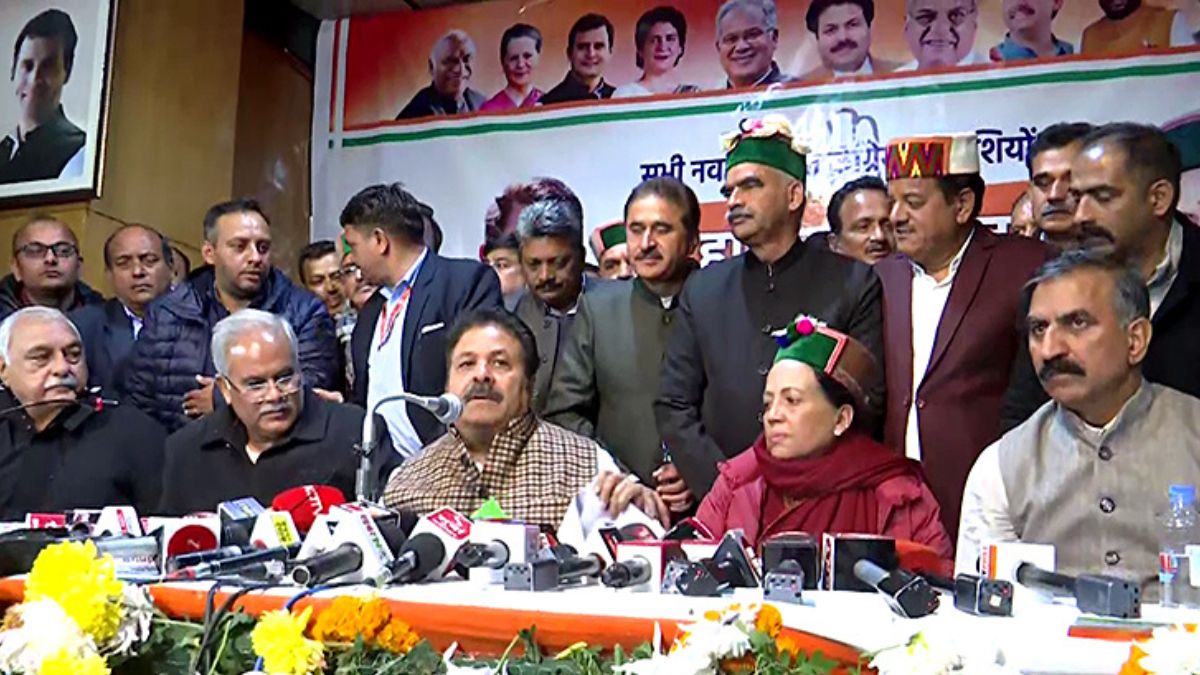 Sukhvinder Sukhu Likely To Be Named As Next Himachal CM; Another Key ...