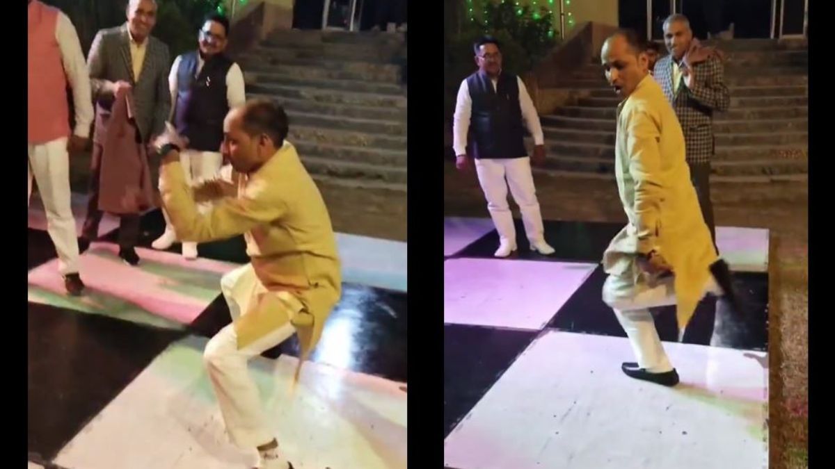 Viral Video: Fearless Uncle Grabs Limelight With His Performance On ...