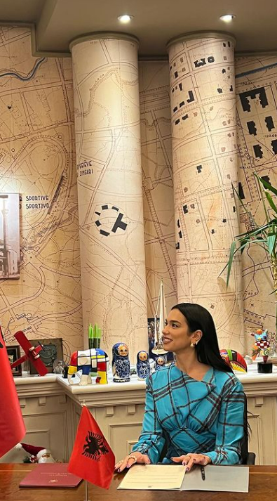 'New Rules' Singer Dua Lipa Gets Albanian Citizenship By President ...