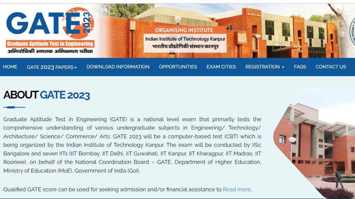 GATE 2023: Application Modification Window Opens Today; Check Steps To ... GATE 2023: Application Modification Window Opens Today; Check Steps To ...