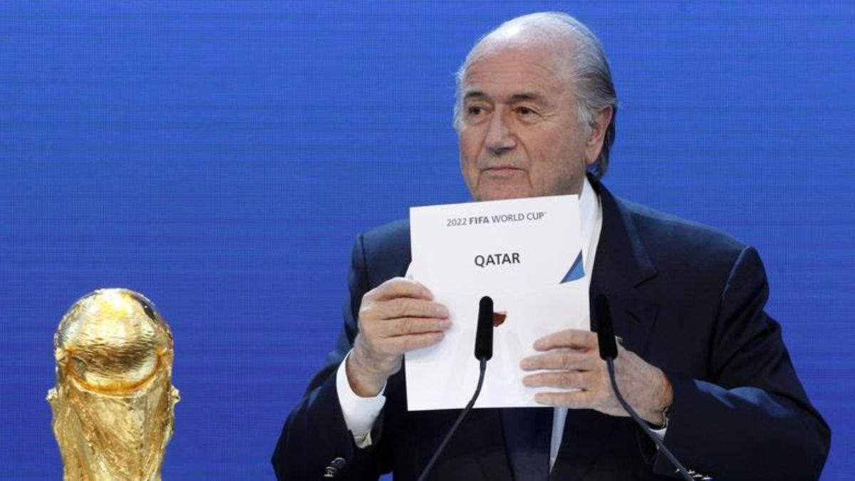 Former FIFA Head Blatter Says Iran Should Be Barred From World Cup
