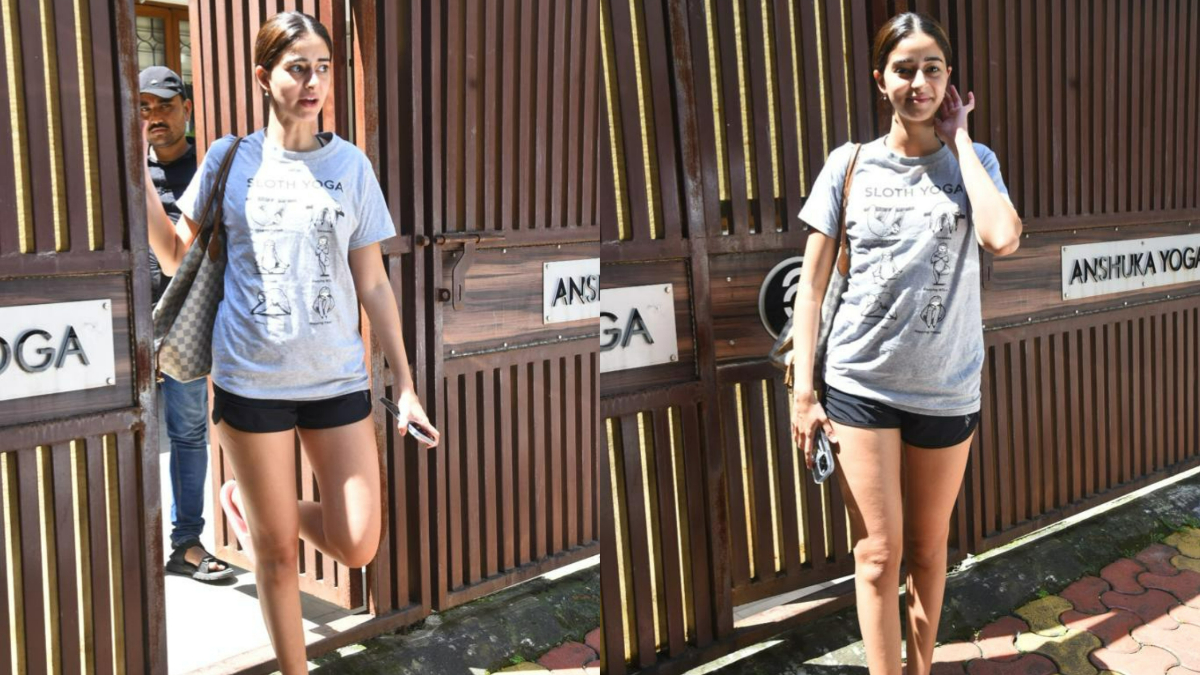 In Pics: Ananya Panday Aces The Athleisure Look As She Gets Spotted ...