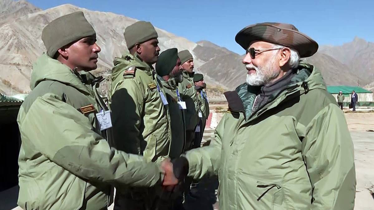 'You Have Been My Family': PM Modi Celebrates Diwali With Brave Jawans ...