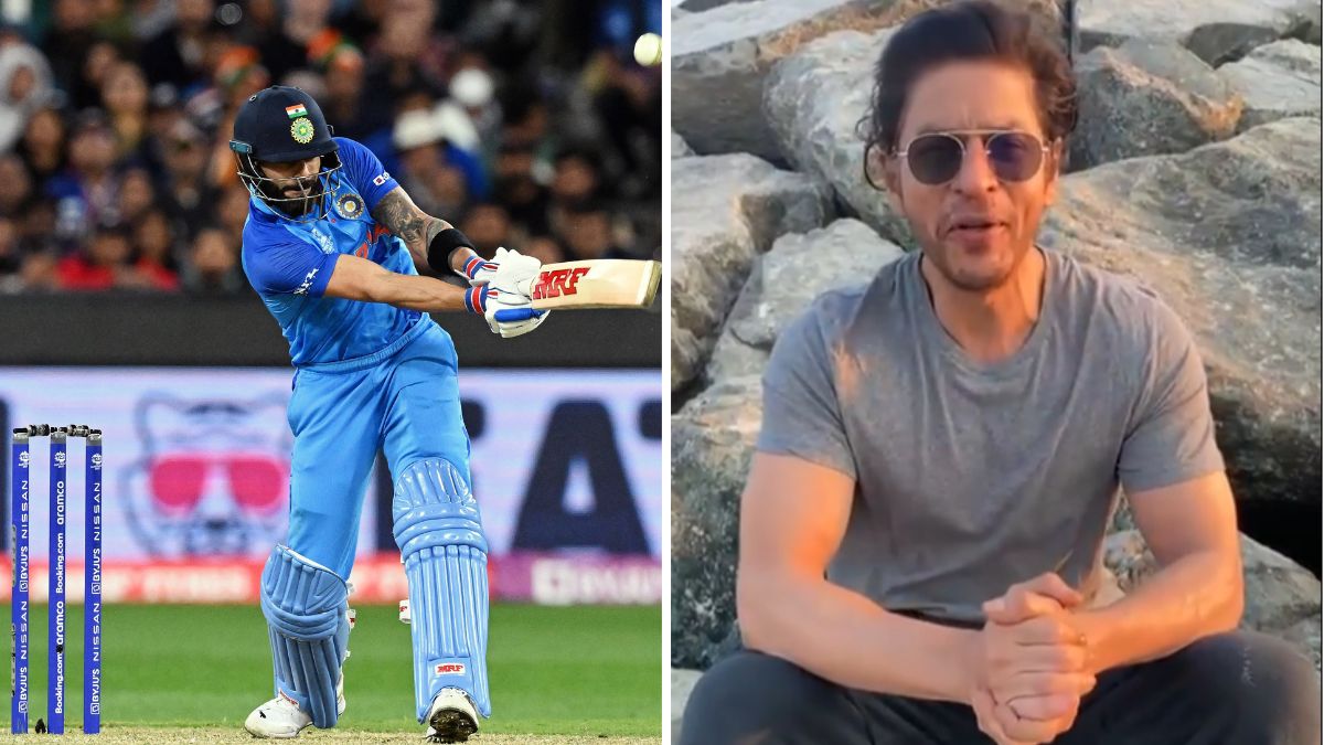 So Inspiring To See Him Cry And Smile: Shah Rukh Khan Hails Virat Kohli ...