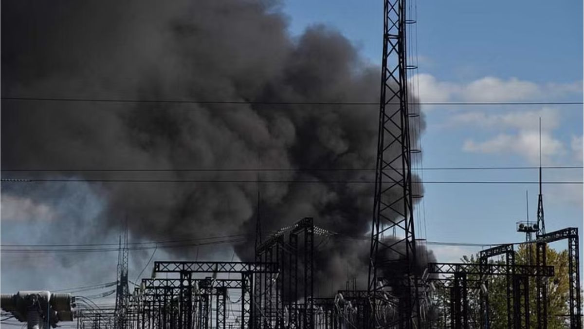 Russian Strikes Hit Major Thermal Power Plant In West Ukraine Says