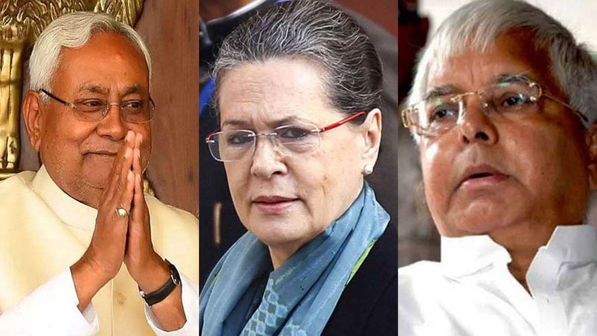In A Bid To Unite Opposition; Nitish Kumar, Lalu Prasad To Meet Sonia Gandhi In Delhi Today