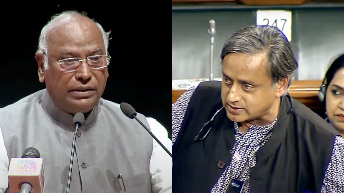 It's Mallikarjun Kharge Vs Shashi Tharoor In Final Race For Congress ... It's Mallikarjun Kharge Vs Shashi Tharoor In Final Race For Congress ...