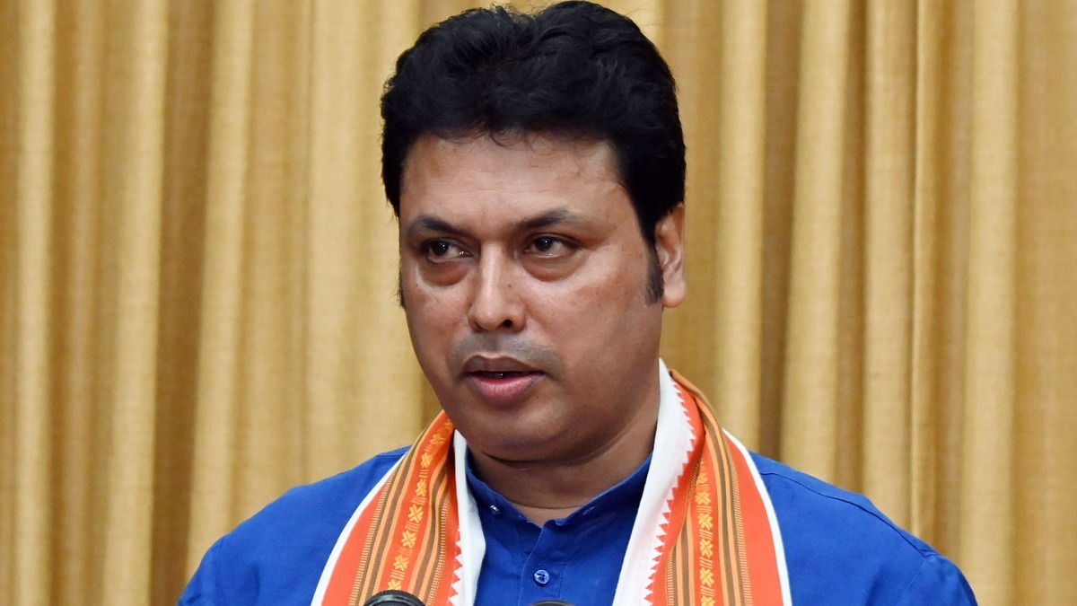 Ex-CM Biplab Deb Takes Oath As Rajya Sabha MP, Says 'Priority To Speed ...