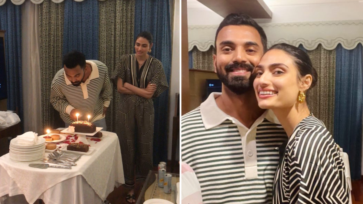 KL Rahul’s Low-Key Birthday Celebrations With Wife Athiya Shetty: Cake ...