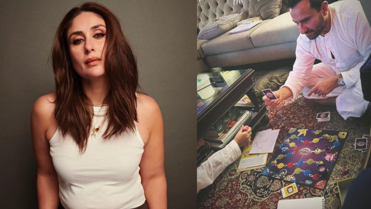 Kareena Kapoor Enjoys 'Post Shoot' Game Night With Saif And Taimur ...