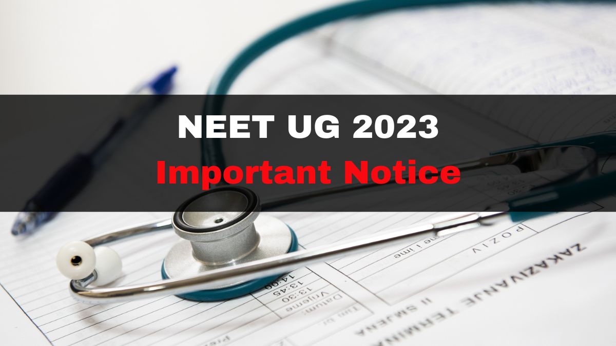 NEET UG 2023 NTA Releases Clarification On Medium Of NEET Question neet-ug-2023-nta-releases-clarification-on-medium-of-neet-question