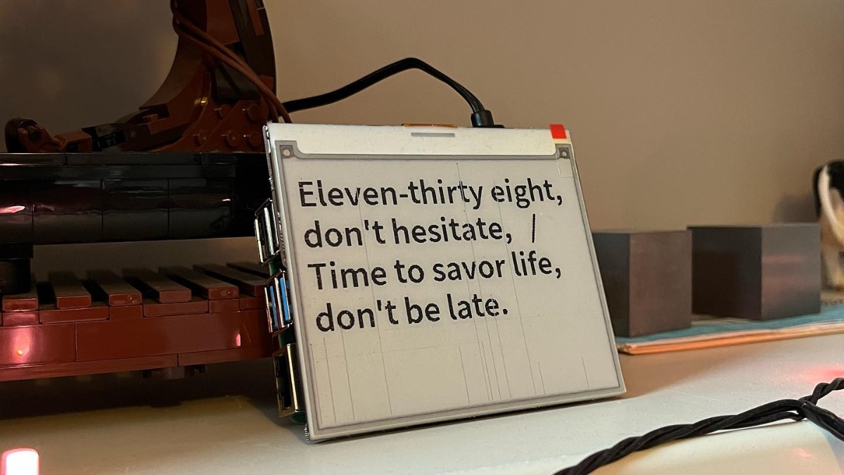 'Eleven Thirty Eight, Don't Hesitate': Blogger Creates AI Clock That ...