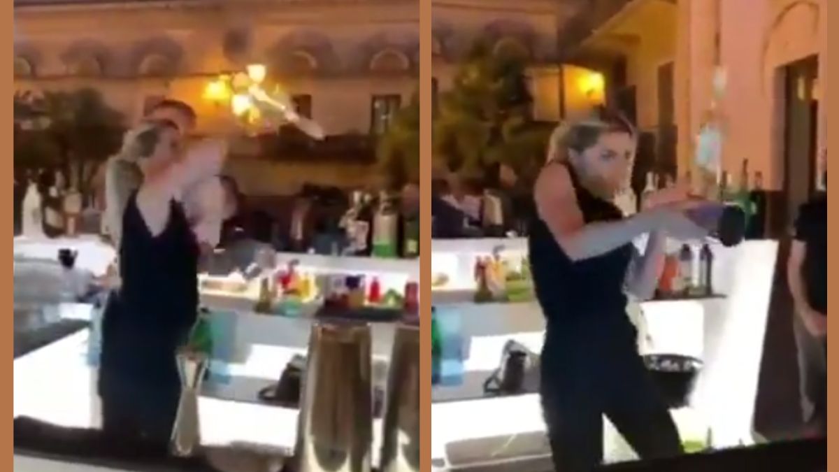 Viral Video Of Female Bartender Mixing Cocktails Will Leave Your Jaw ...