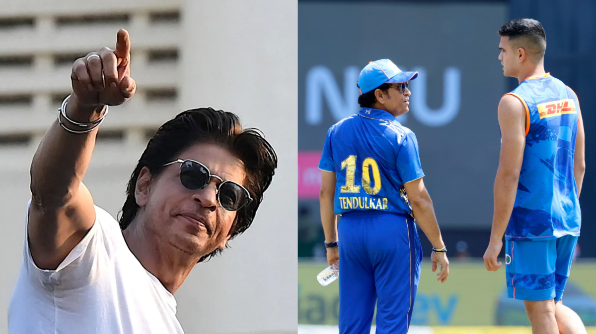 Shah Rukh Khan’s Reaction To Sachin Tendulkar’s Son Arjun’s IPL Debut ...