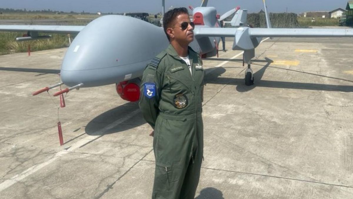 India Inducts New Heron Mark 2 Drones At Forward Air Base In Northern ...