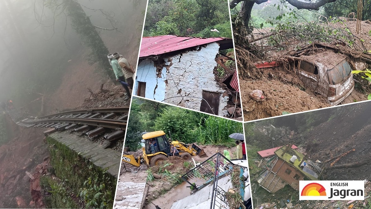 Himachal Rain Fury: As Hill State Reels Under Landslides And ...