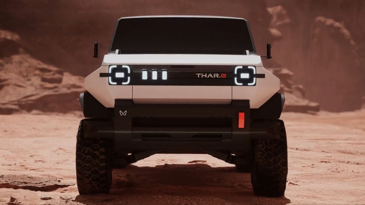 Mahindra Thar.e Concept Introduced, Check All Details About The New ...