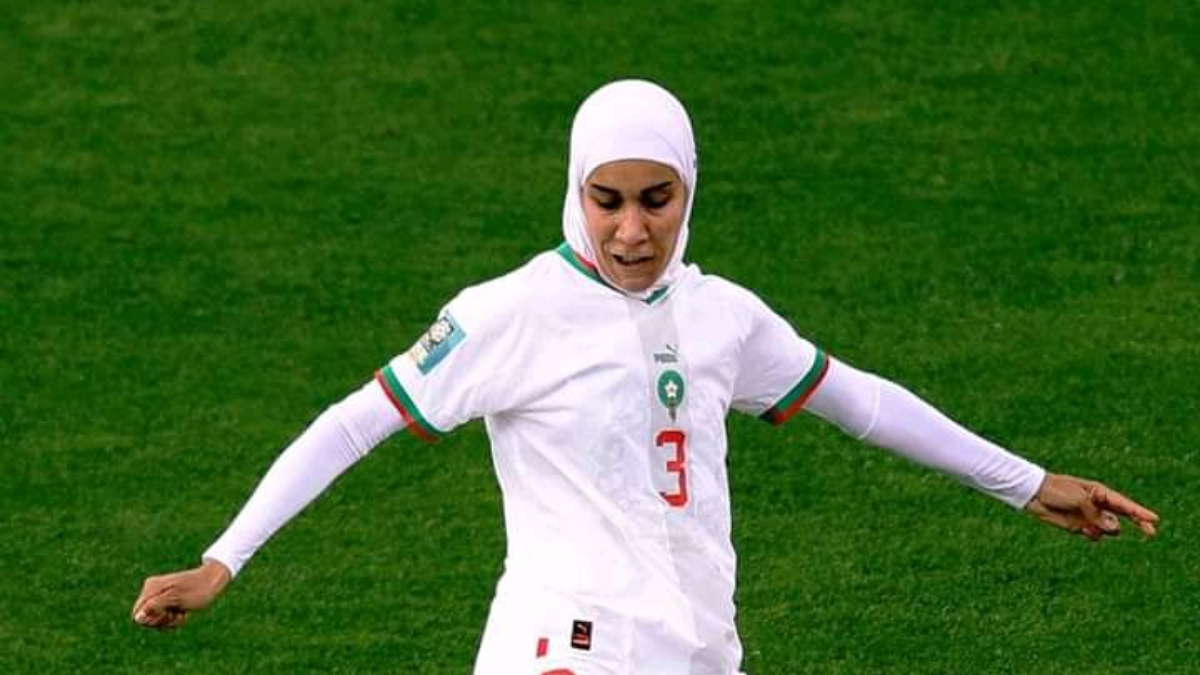 Morocco's Nouhaila Benzina Becomes First Player To Sport Hijab At A ...