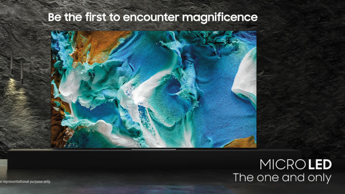 Samsung's New Micro LED TV Costs Whopping Over Rs 1 Cr; Everything ...