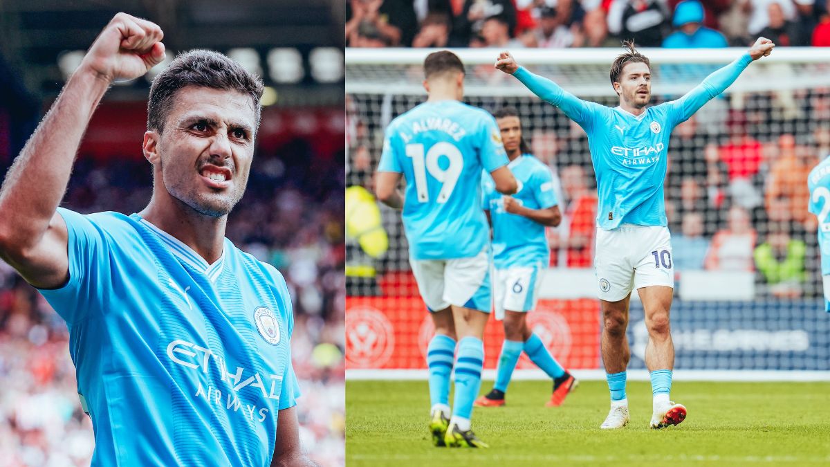 Rodri Scores Late Winner Against Sheffield United To Keep Manchester ...