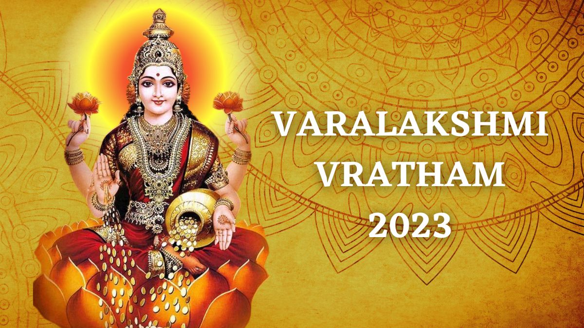 Varalakshmi Vratham 2023: Know Date, Significance, And Puja Rituals Of ...