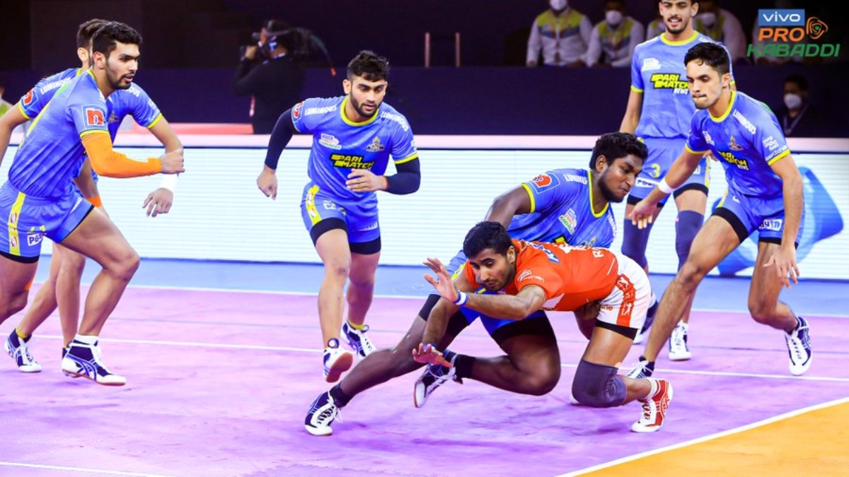 PKL Pro Kabaddi League Highlights, Tamil Thalaivas vs Gujarat Giants: Giants Beat Thalaivas 33 ...