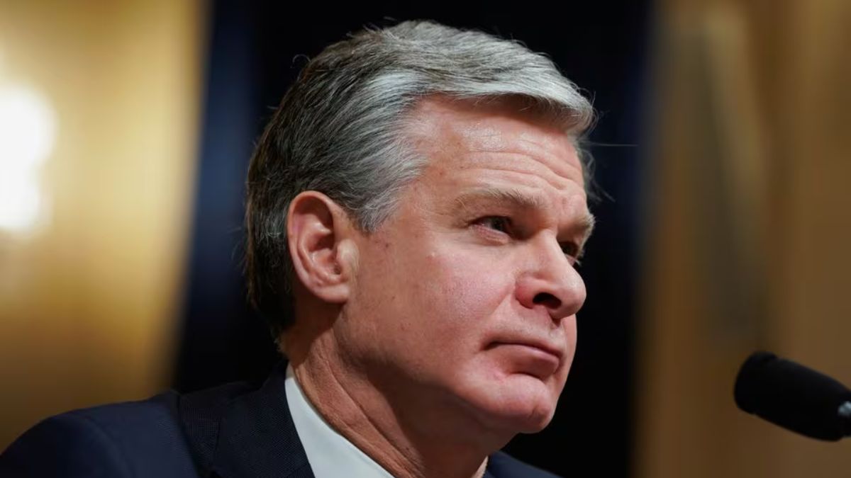 FBI Director Christopher Wray Meets CBI Chief Praveen Sood In New Delhi