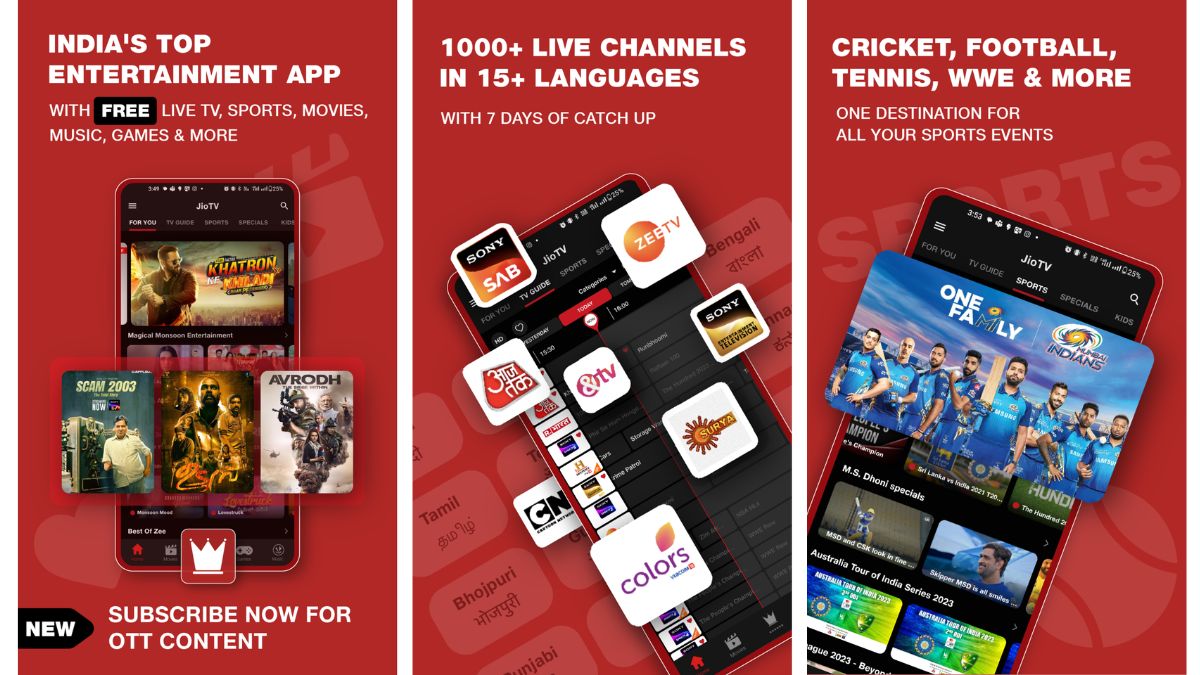JioTV Premium Plans With Up To 14 OTT Subscriptions, 2GB Data Daily Announced; Check Price, Benefits