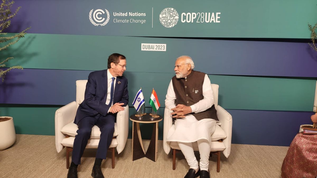PM Modi Meets Israeli President At COP28, Reiterates India's Support ...