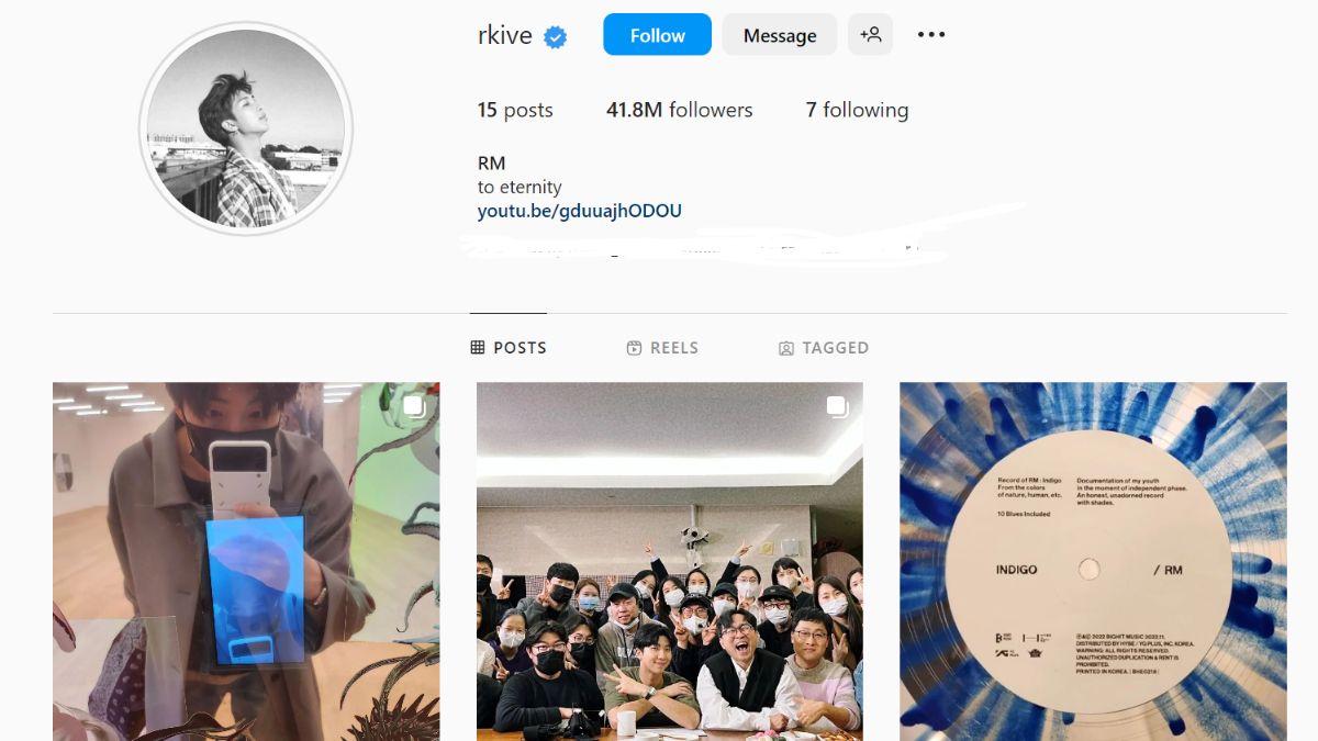 BTS: RM Deletes Most Of His Instagram Posts, Fans Express Their Concern ...