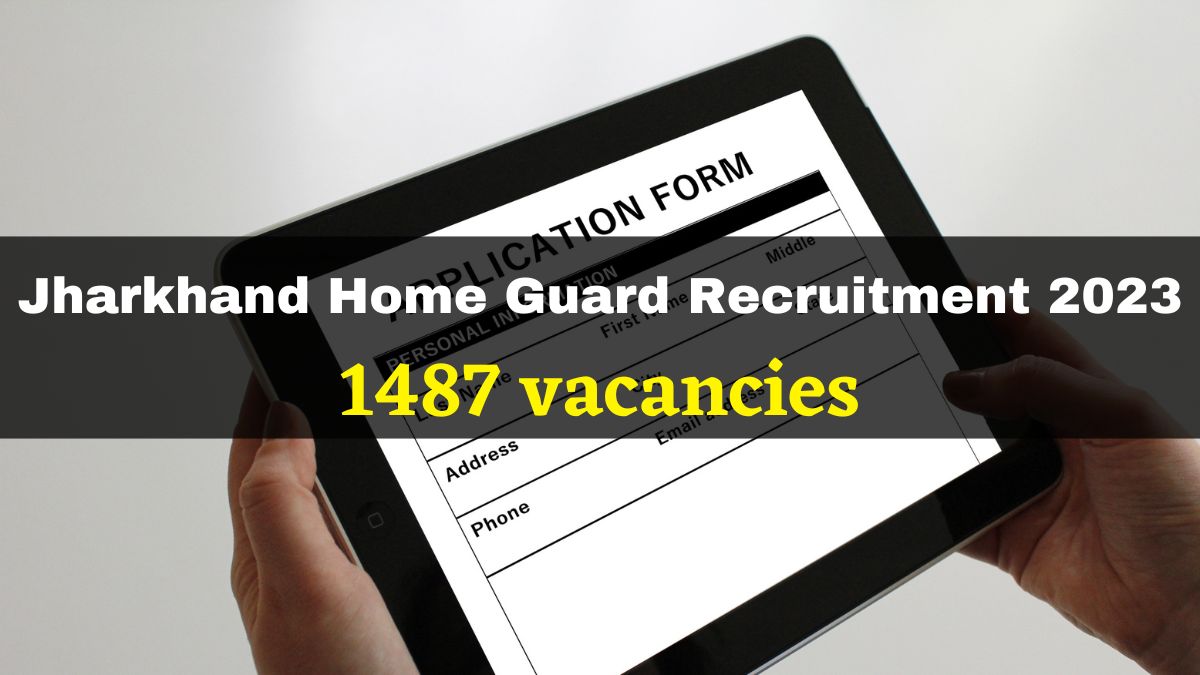 Jharkhand Home Guard Recruitment 2023: Application Process Begins For ...