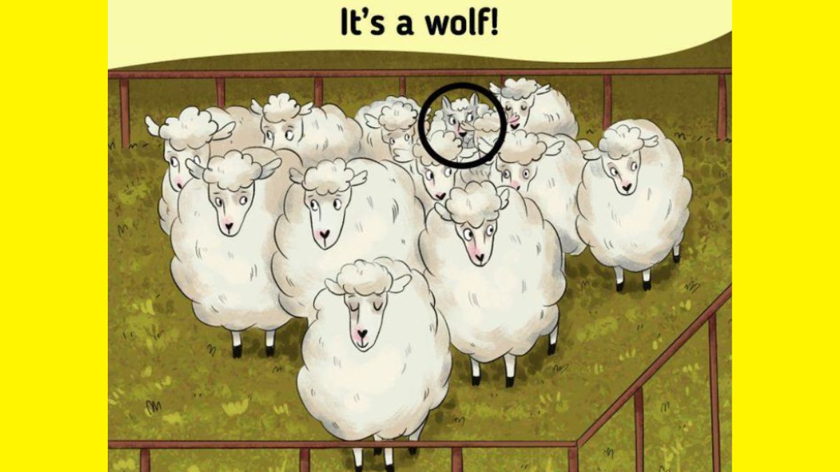 Optical Illusion: Only 6% Can Find A Hidden Wolf In This Pic, Are You ...