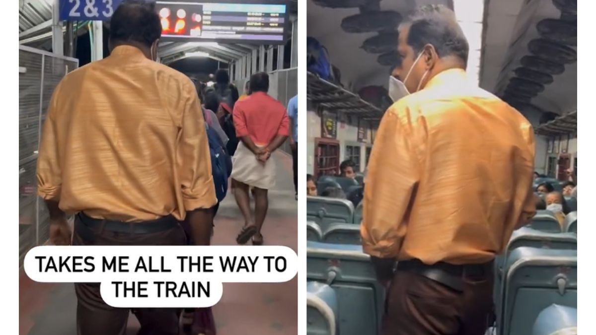 Viral Video: Father Drops His 33-Year-Old Daughter To The Station ...