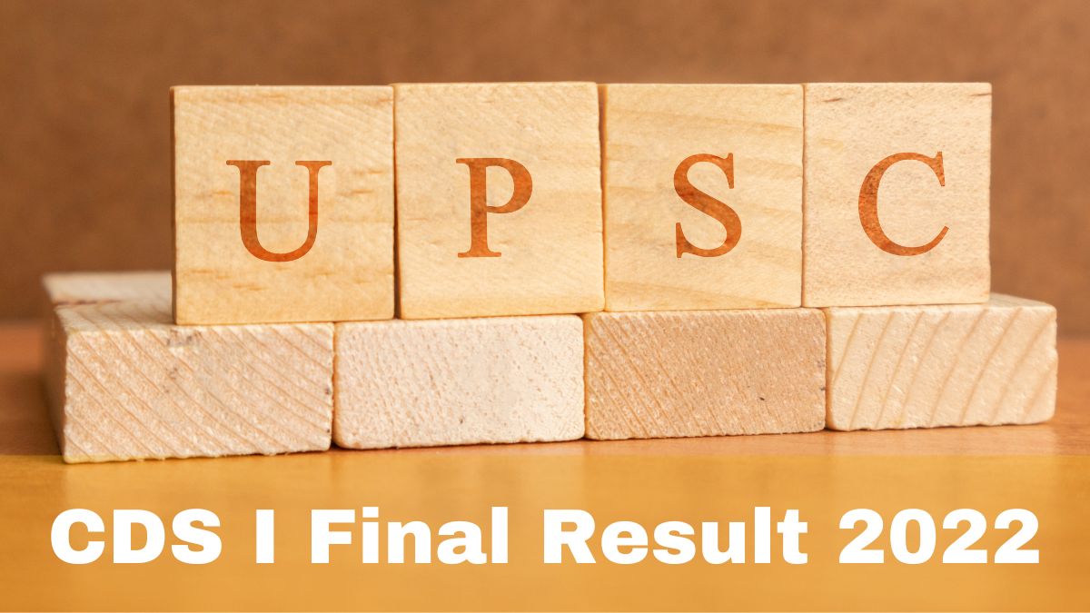 UPSC CDS Final Result 2022 Released At upsc.gov.in; Here’s How To Check