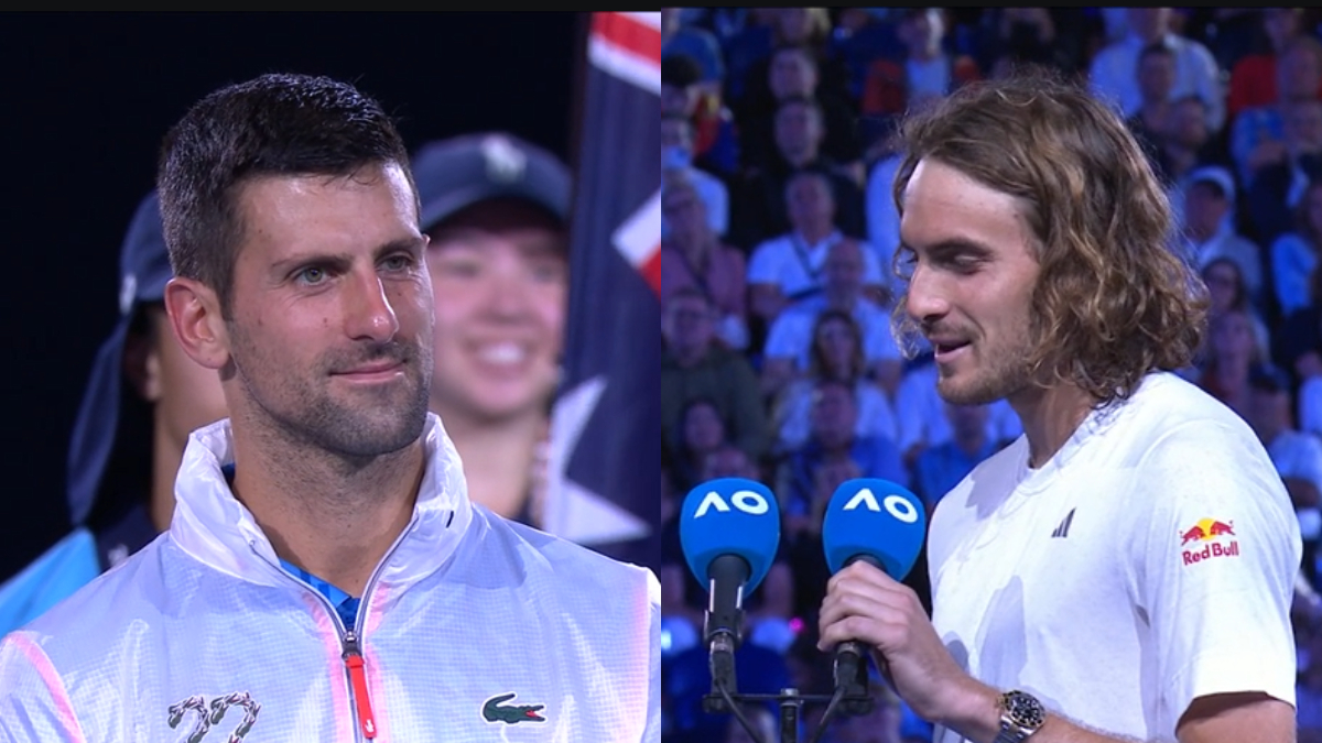 Australian Open Final: Stefanos Tsitsipas Huge Praise For Novak ...