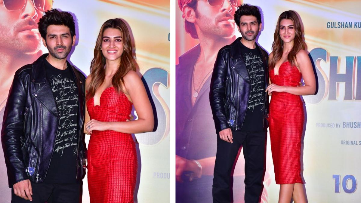 Kartik Aaryan, Kriti Sanon And Others Dazzle At Trailer Launch Event Of 'Shehzada' | See Pics