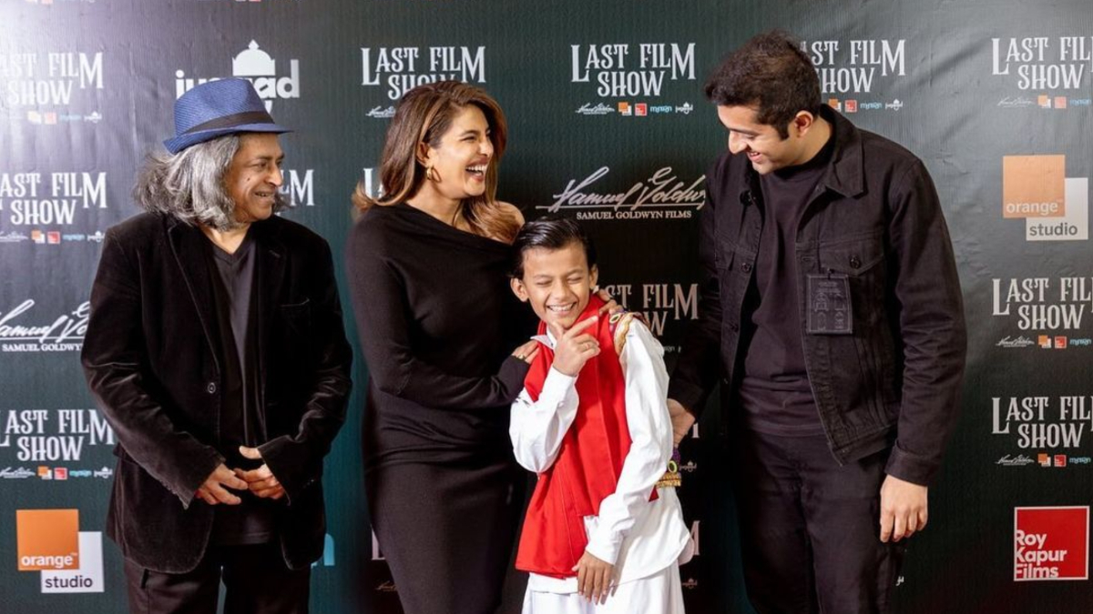 Priyanka Chopra Attends The Screening Of India’s Oscars Entry ‘The Last ...