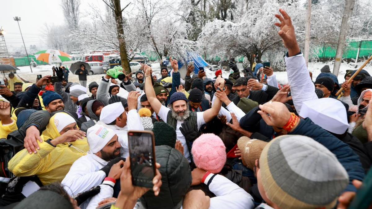 Rahul Gandhi-led Bharat Jodo Yatra Concludes With Oppn Show Of Unity In ...