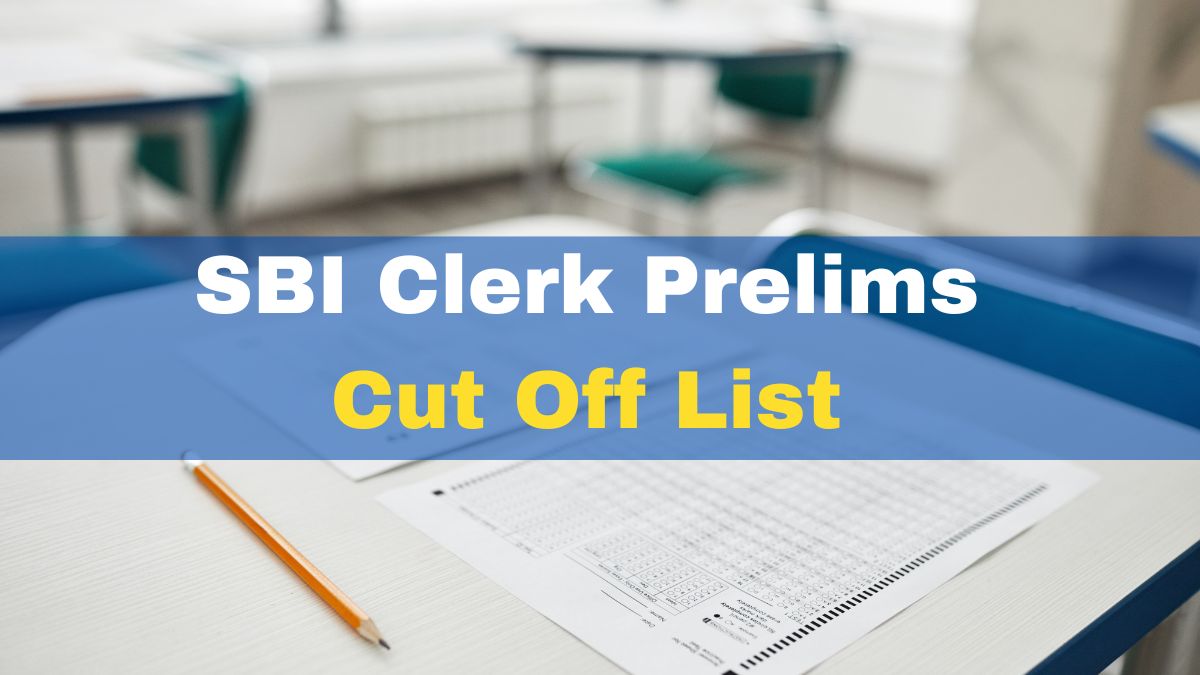 SBI Clerk Prelims Result 2022: Check Cut Off List Here SBI Clerk Prelims Result 2022: Check Cut Off List Here