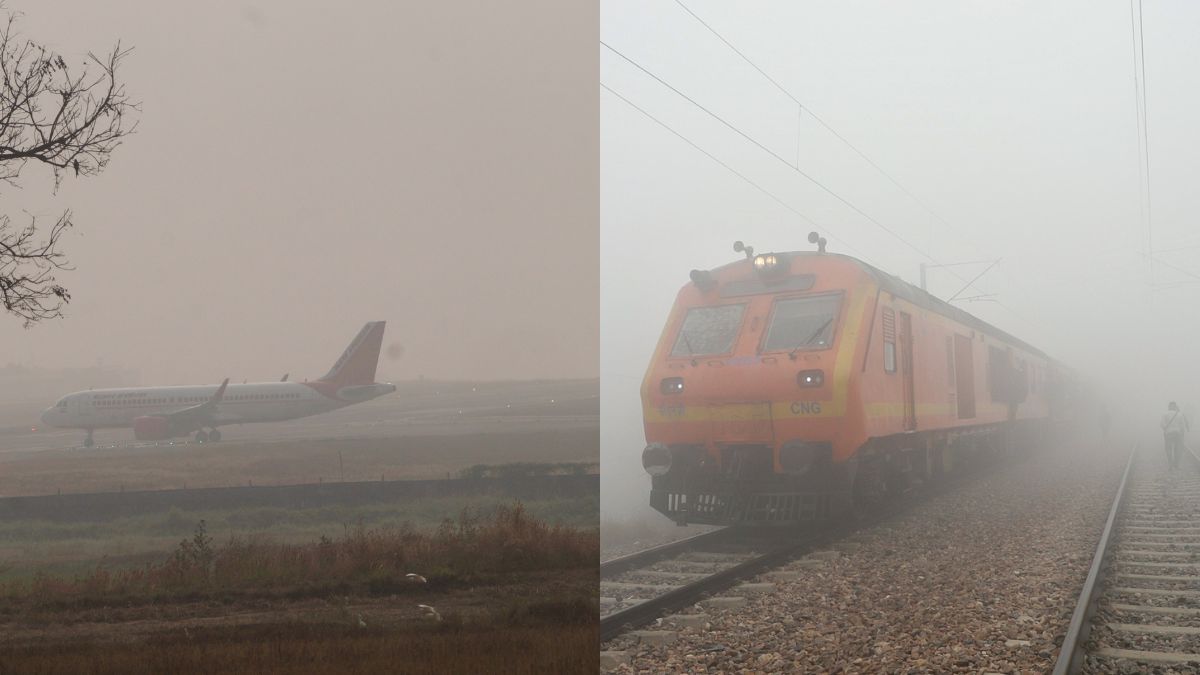 Dense Fog With Poor Visibility Disrupts Travel Movements, 12 Trains Running Late, Several ...