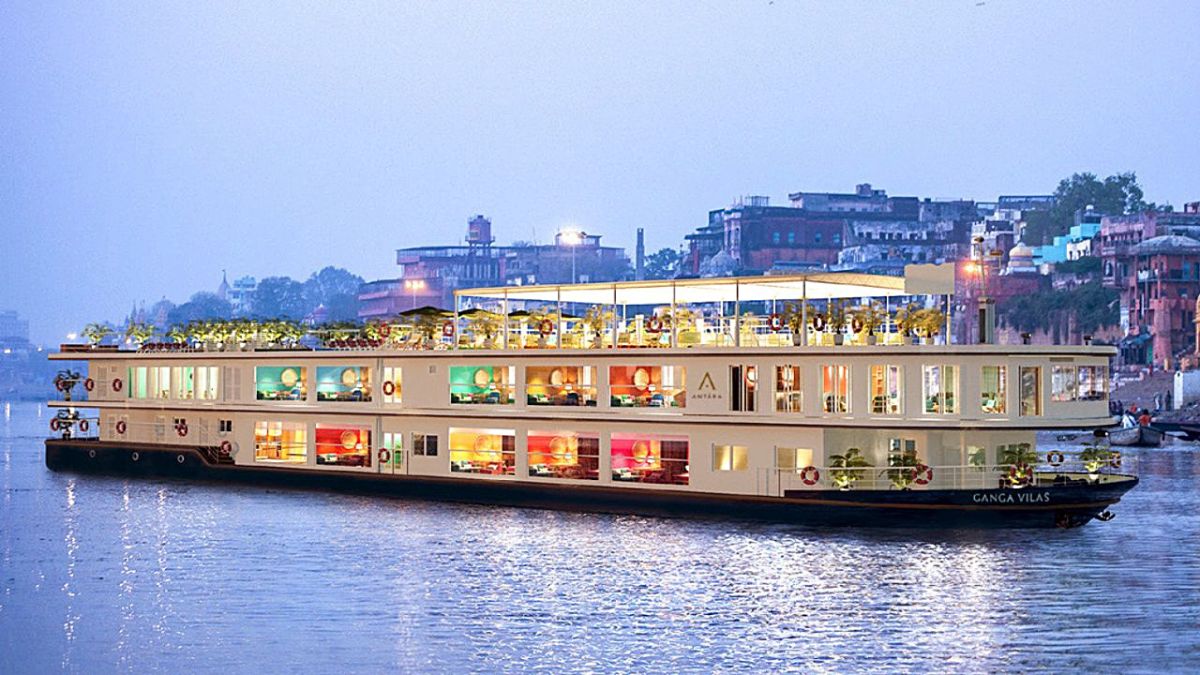 Ganga Vilas Cruise Gets Stuck On Third Day In Bihar's Chhapra, Tourists ...