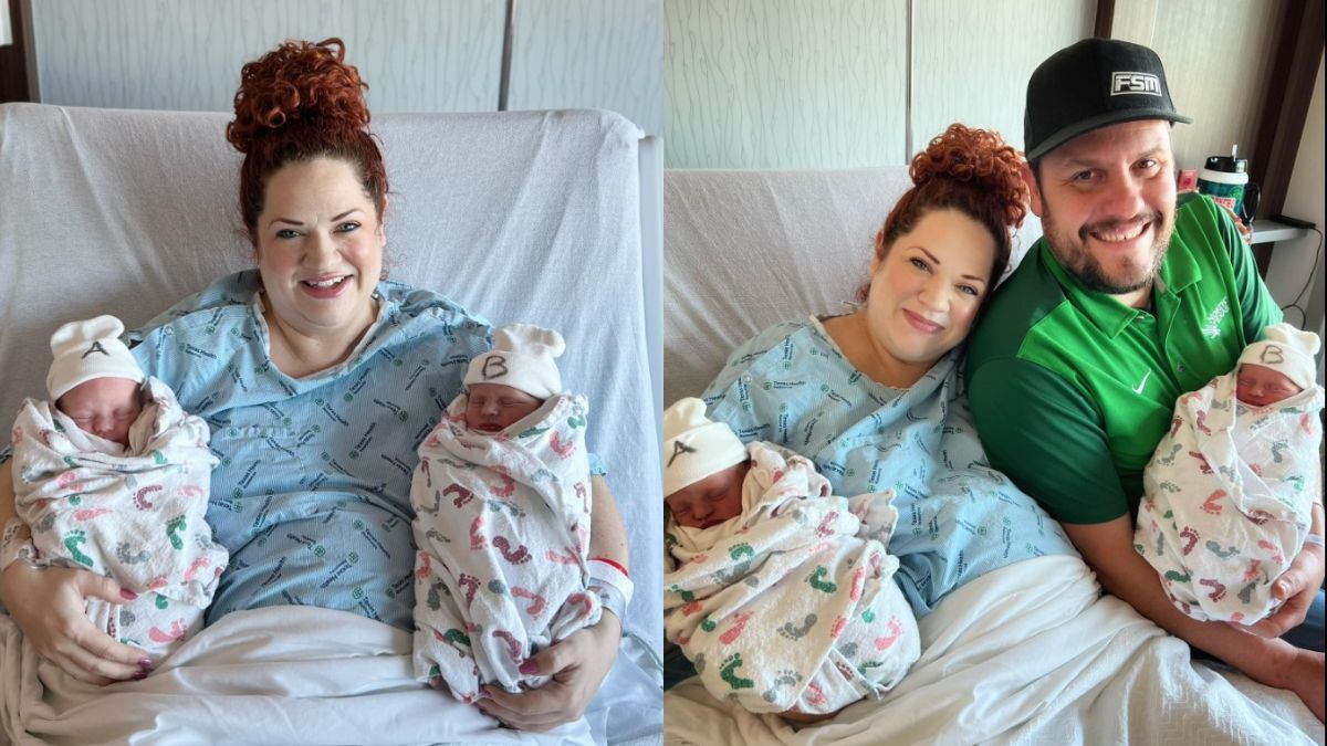 Viral: Texas Woman Gives Birth To Twin Daughters In Two Different Years