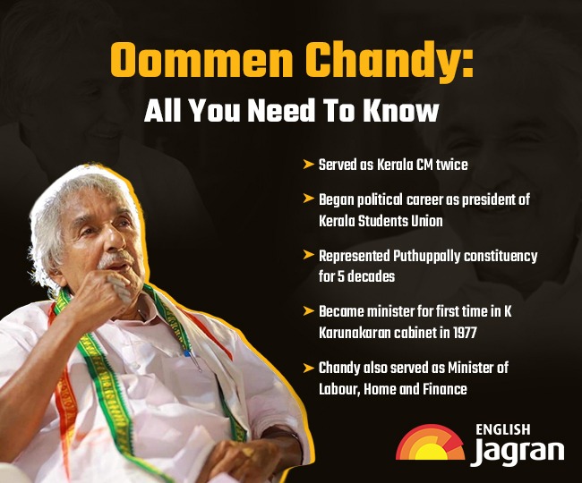 Oommen Chandy, A Congress Stalwart And Two-Time Kerala CM Who Put People First